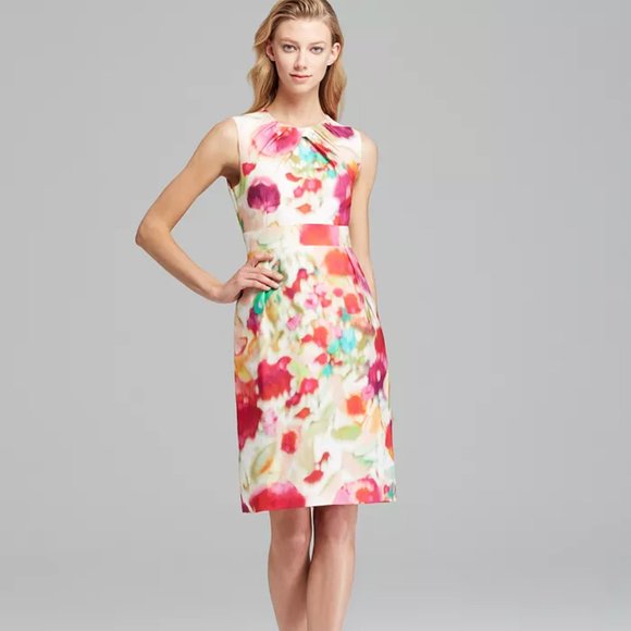 kate spade | Dresses | Nwt Kate Spade New York Bowden Floral Sheath ...